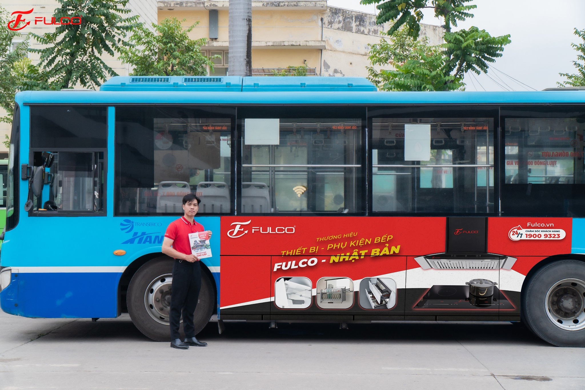 Fulco | Cùng trải nghiệm đi xe buýt Fulco" để đến gặp khách hàng